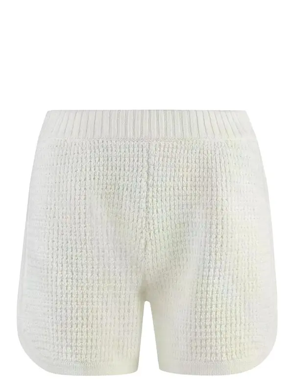 St. John Knitted Shorts - White