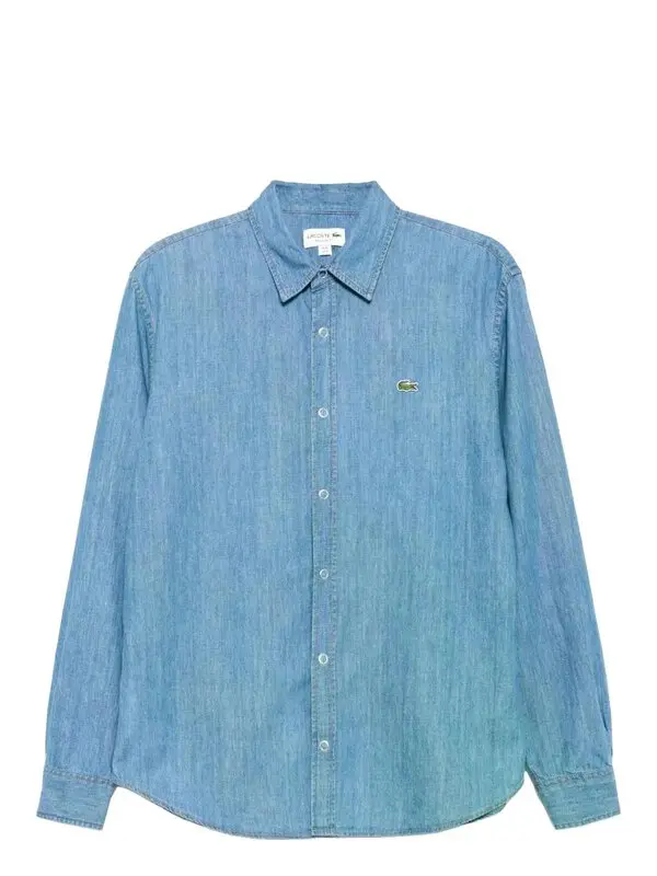 Lacoste Denim Shirt - Blue