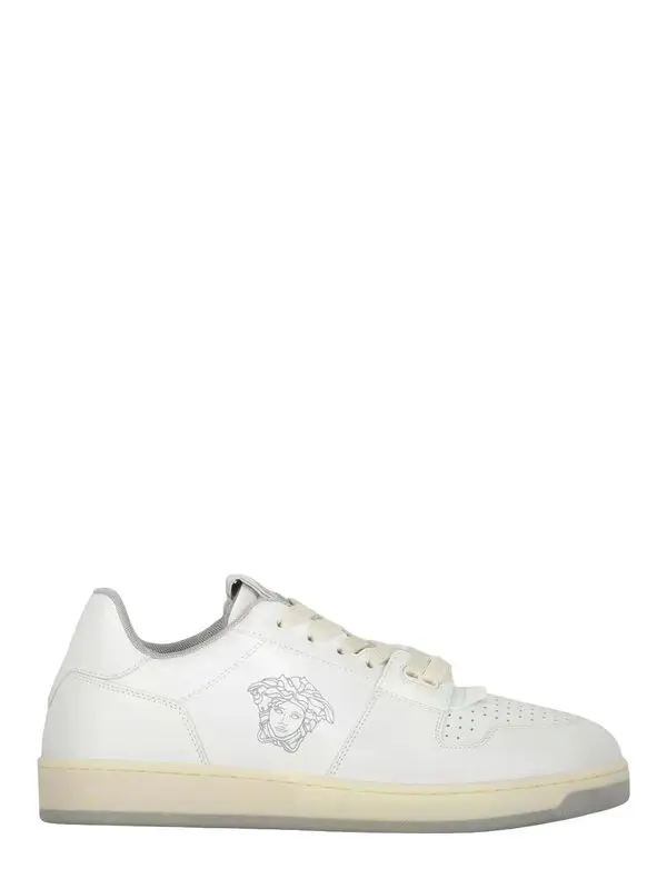 Versace Medusa Head Sneakers - White