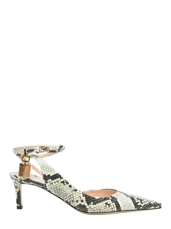 TOM FORD 65mm Padlock Pumps - Grey
