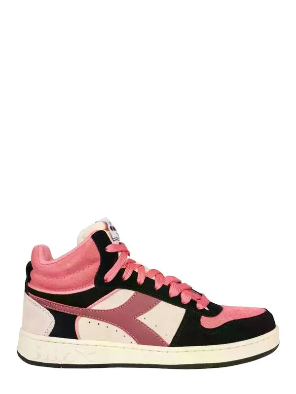 DIADORA Suede High-top Sneakers - Pink