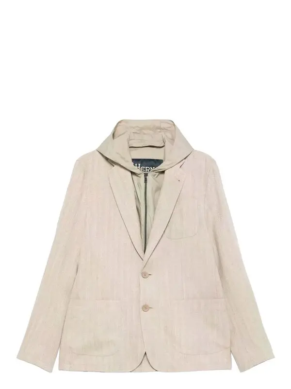 Herno Layered-design Blazer - Neutrals