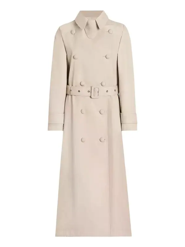Dolce & Gabbana Long Trench Coat - Neutrals