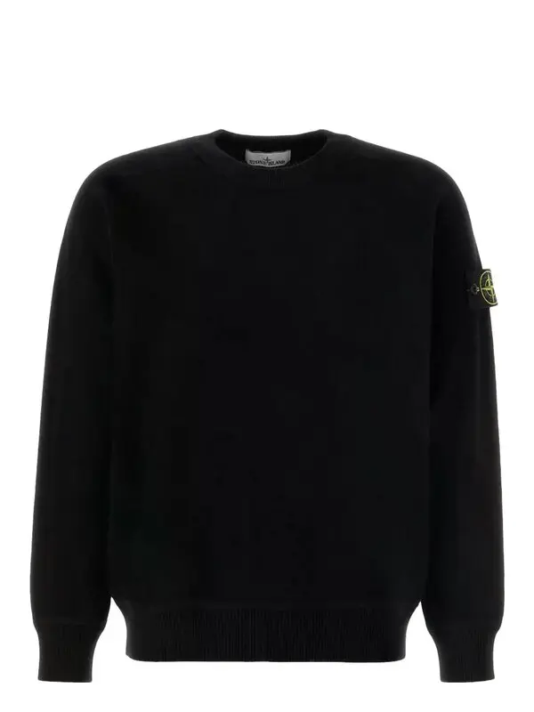 Stone Island Crew-neck Sweater - Black