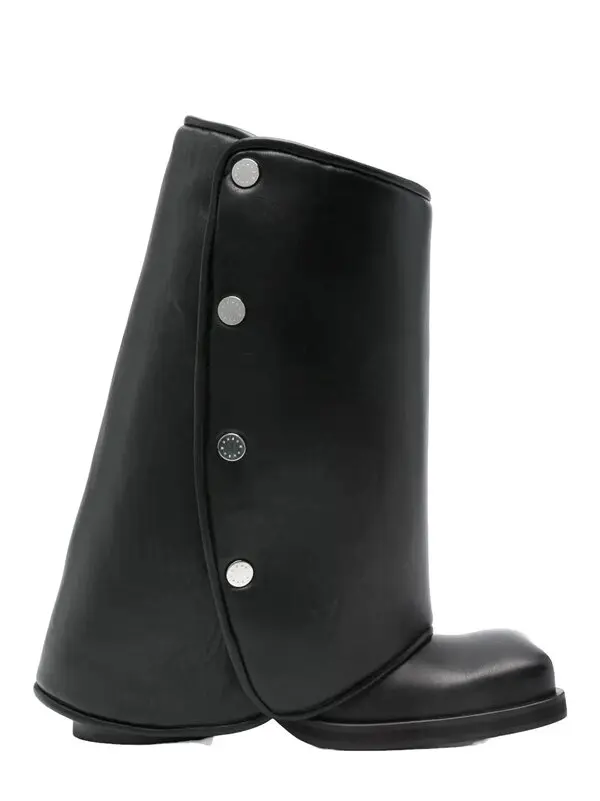GMBH 80mm Emrik High Shaft Gaiter Boots - Black