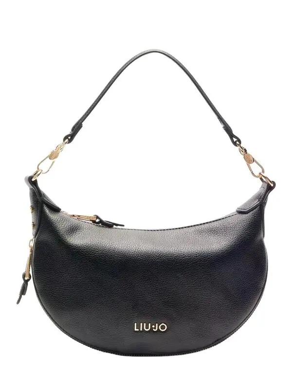Liu Jo Logo-lettering Shoulder Bag - Black