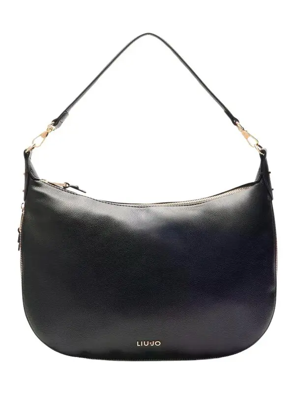 Liu Jo Logo-lettering Shoulder Bag - Black