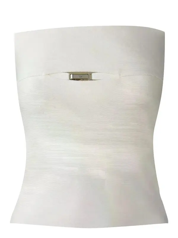 MISCI Ivete Strapless Top - White