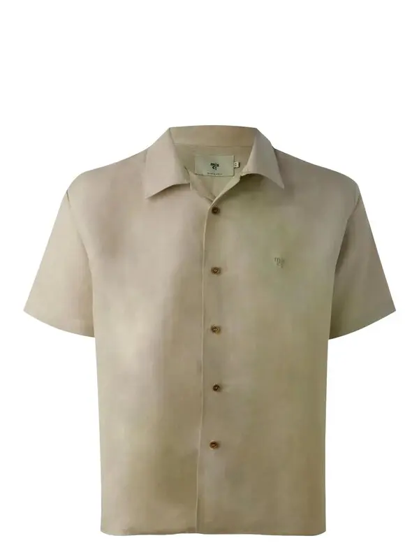 MISCI Logo-print Shirt - Neutrals