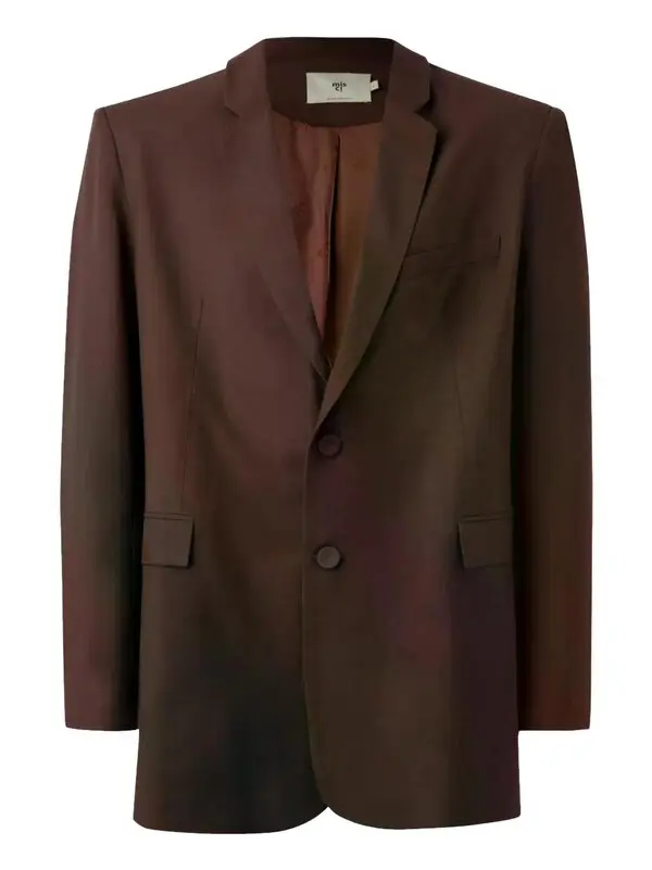 MISCI Bala Wool Blazer - Brown
