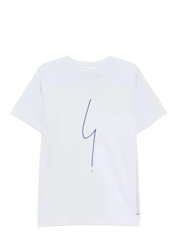 AGNÈS B. Printed T-shirt - Blue