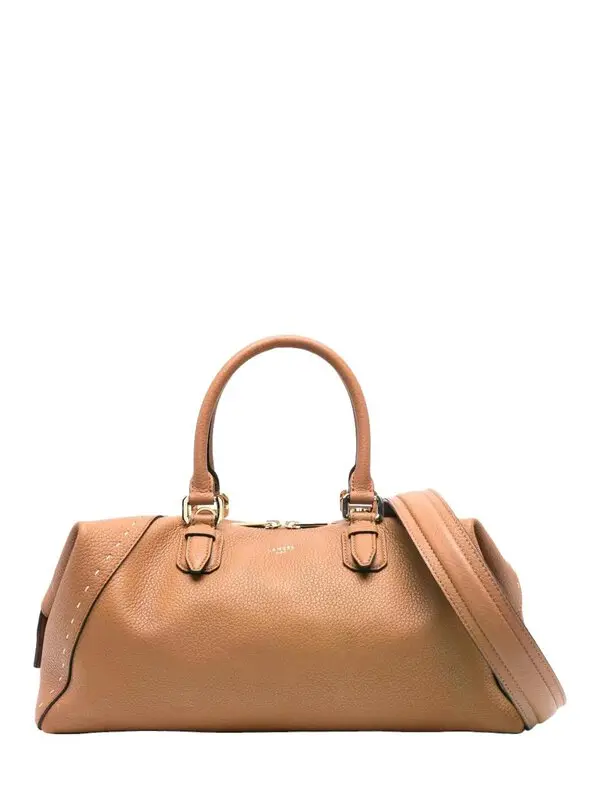 LANCEL Zip Boston Tote Bag - Brown