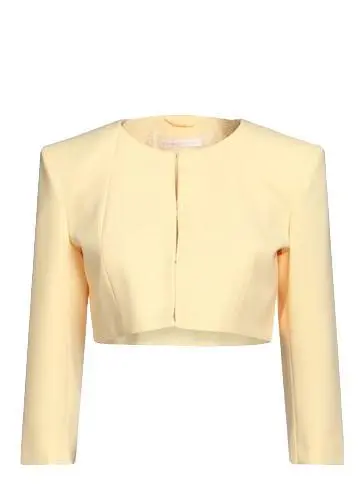 Patrizia Pepe Single-breasted Blazer - Yellow