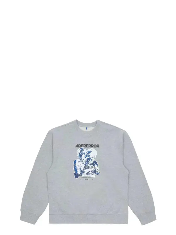 ADER ERROR Logo-print Sweatshirt - Grey