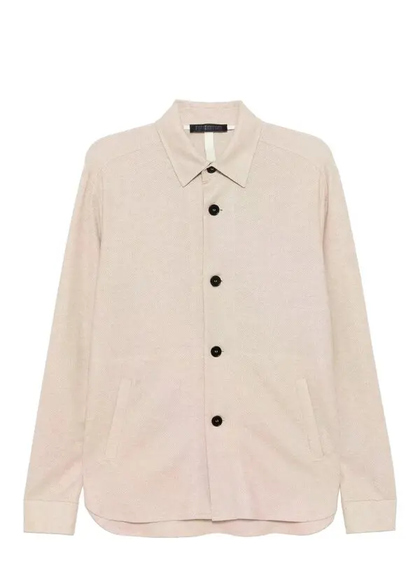 Harris Wharf London Long-sleeved Shirt - Neutrals
