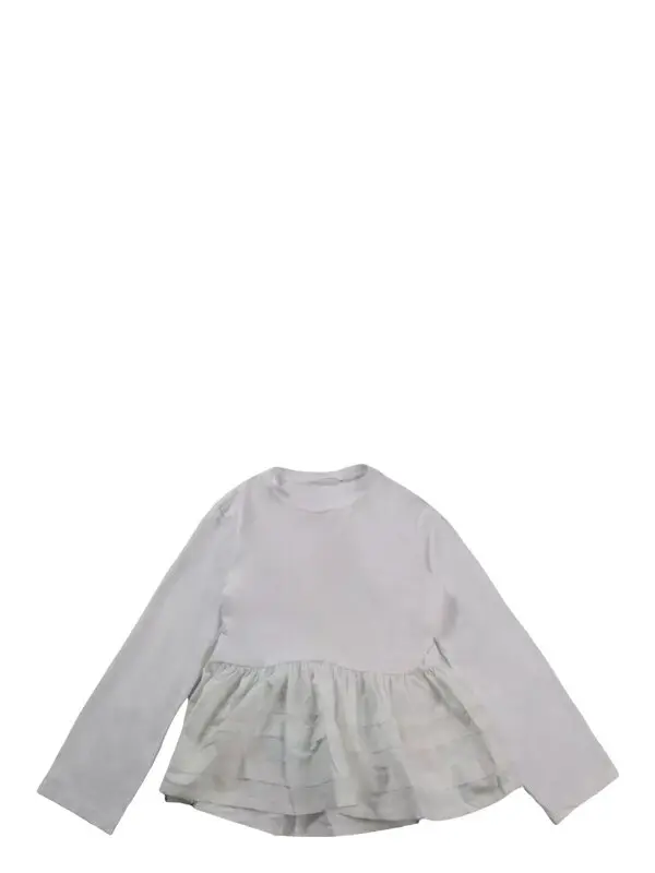 Cecilie Bahnsen Ruffled T-shirt - White