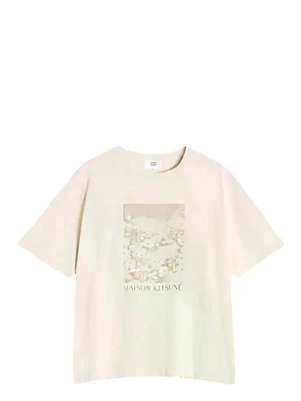 Maison Kitsuné Cotton T-shirt - Neutrals