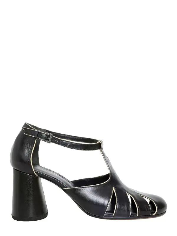 STUDIO CHOFAKIAN 65mm Nohra Pumps - Black
