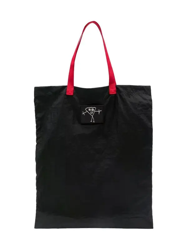 Plan C Pili & Bianca Tote Bag - Black
