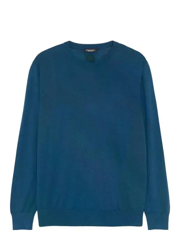 Stefano Ricci Fine-knit Sweater - Blue