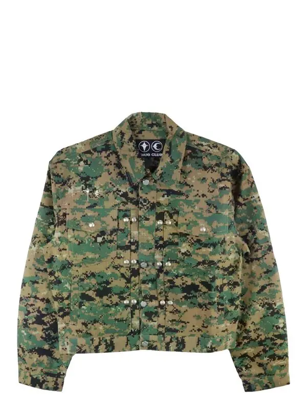 THUG CLUB Army Jacket - Green