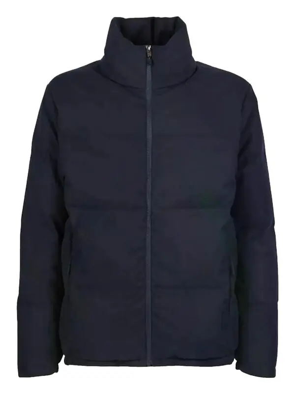 Sease Logo-patch Jacket - Blue