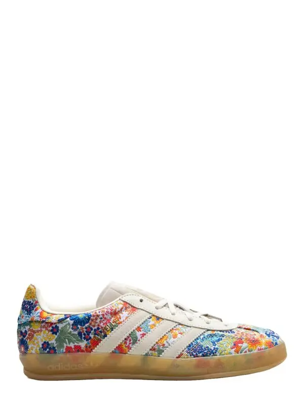 Adidas Gazelle Indoor Liberty London Floral Embroidery Sneakers - Blue