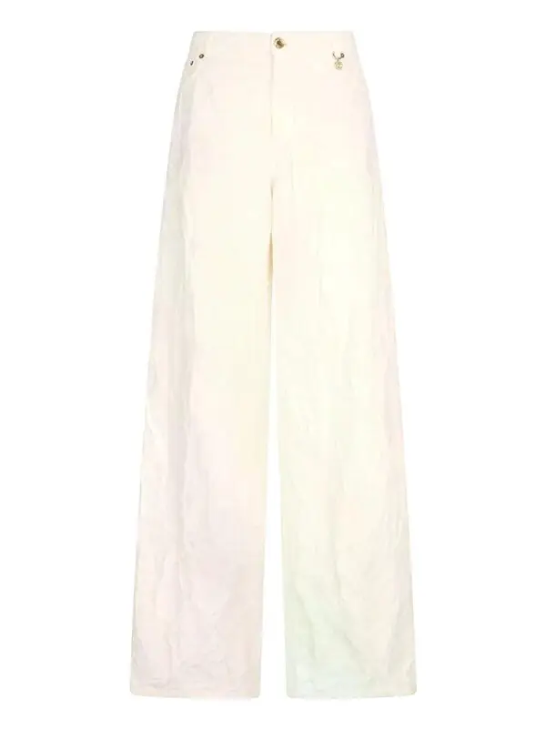 Roberto Cavalli Logo-charm Trousers - Neutrals