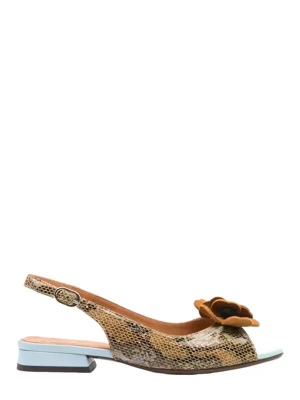 Chie Mihara Tayda Slingback Sandals - Blue