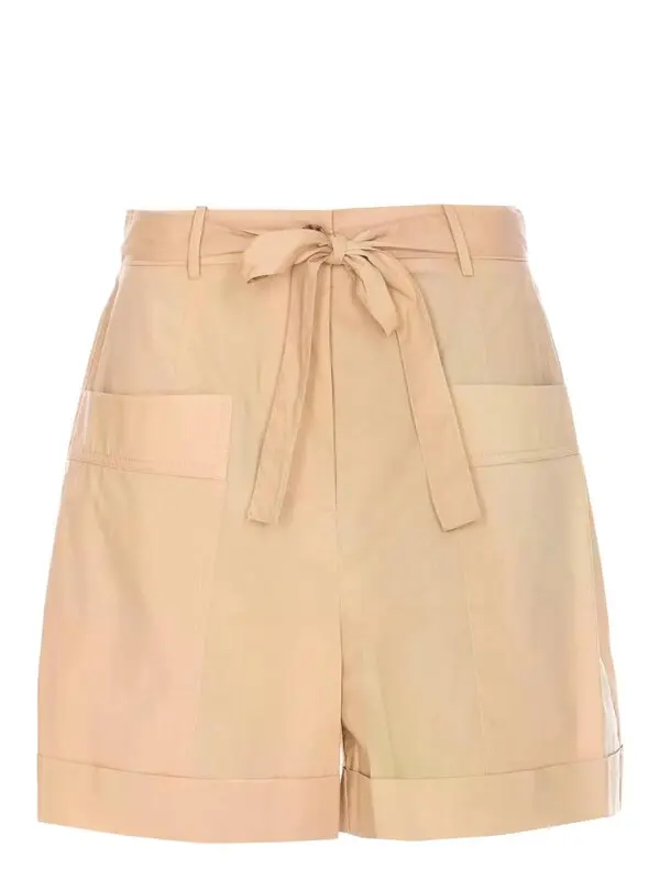 Liu Jo Belted Utility Shorts - Neutrals