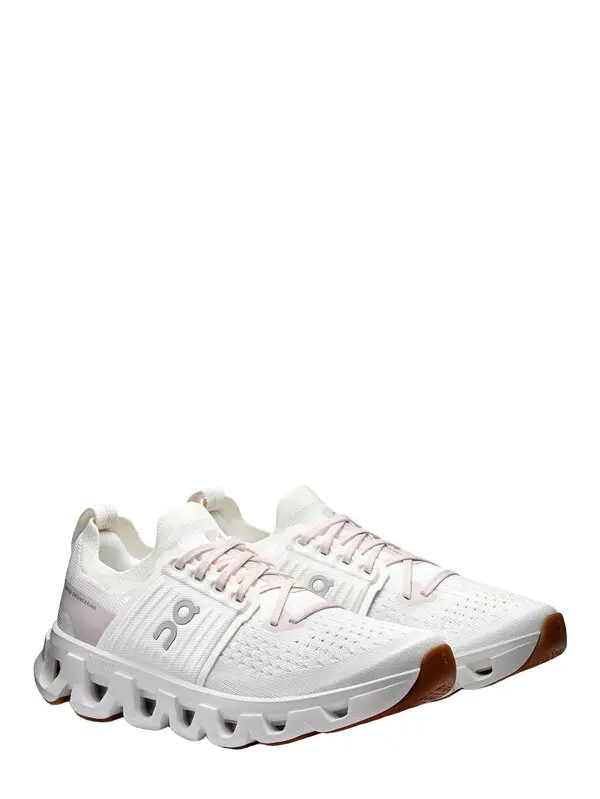 On Cloudswift 4 Running Shoe - White/lily
