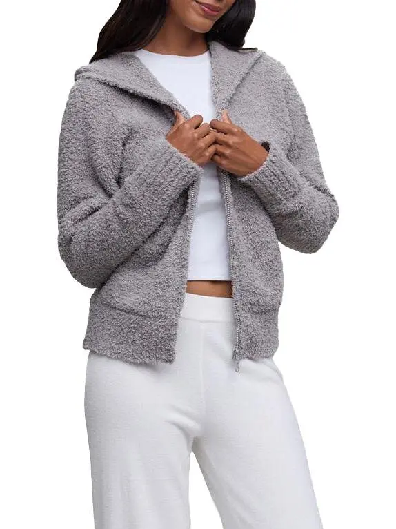 Barefoot Dreams Cozychic™ Zip Hoodie - Pewter