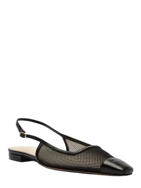 ALEXANDRE BIRMAN Olivia Cap-toe Slingbacks - Black