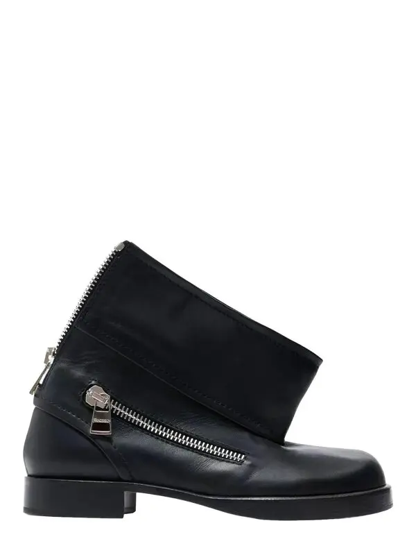 JW Anderson Leather Ankle Boots - Black