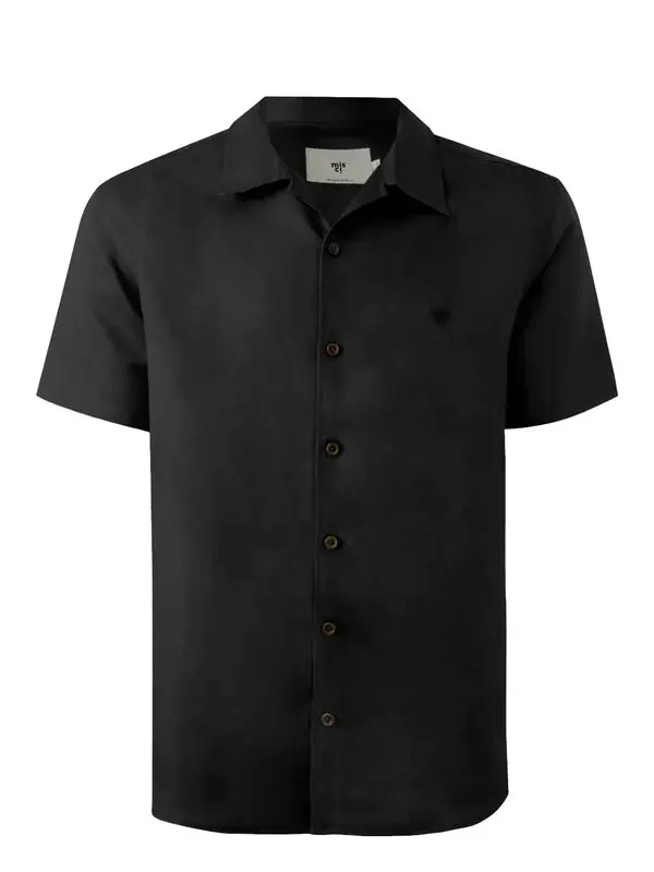 MISCI Logo-embroidered Shirt - Black