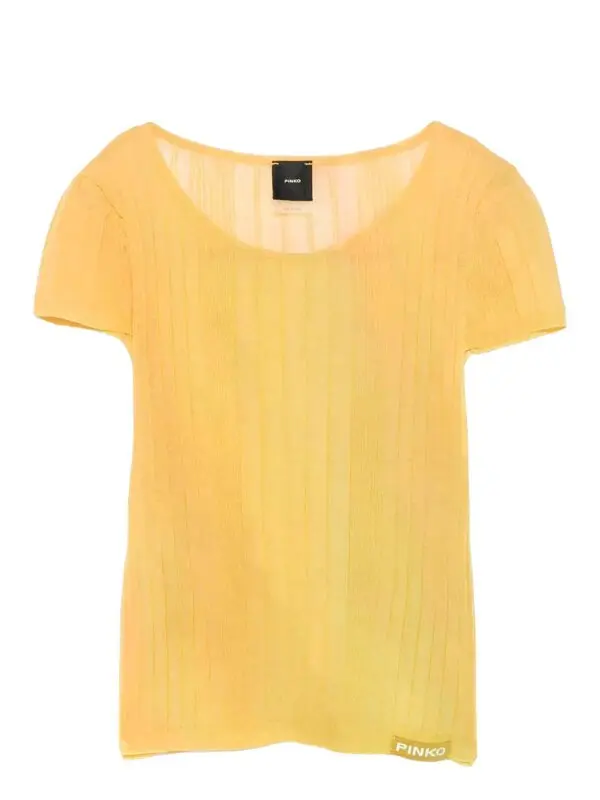 Pinko Tambora T-shirt - Yellow