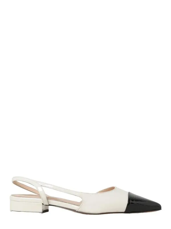 ANNA F. Ballet Flat - White