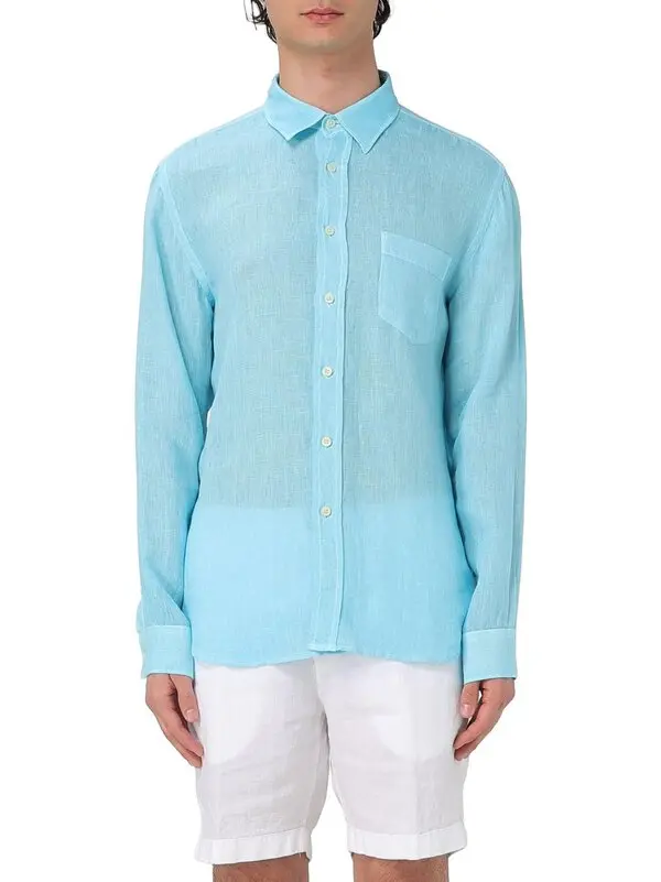 120% Lino Shirt - Blue