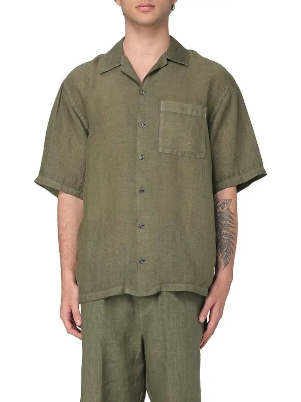 120% Lino Shirt - Coffee