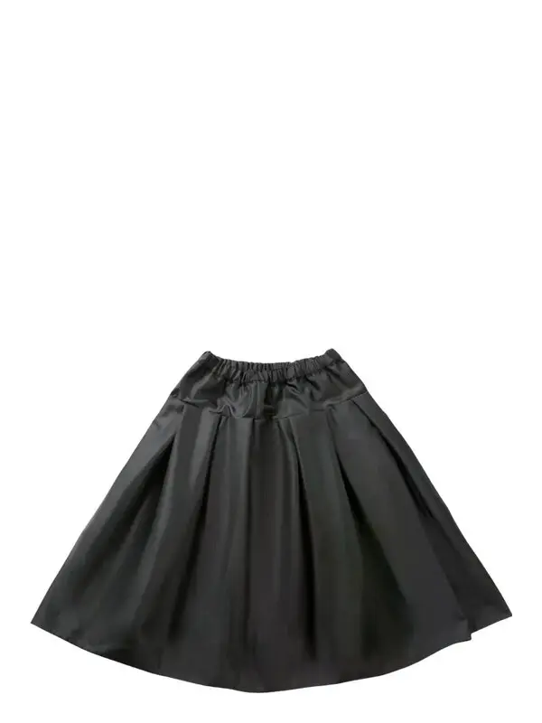 Comme Des Garçons Tiered Midi Skirt - Black