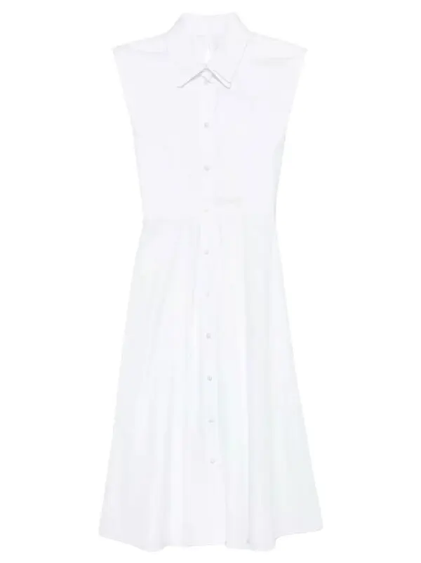 Viktor & Rolf Multi-layers Midi Shirt Dress - White