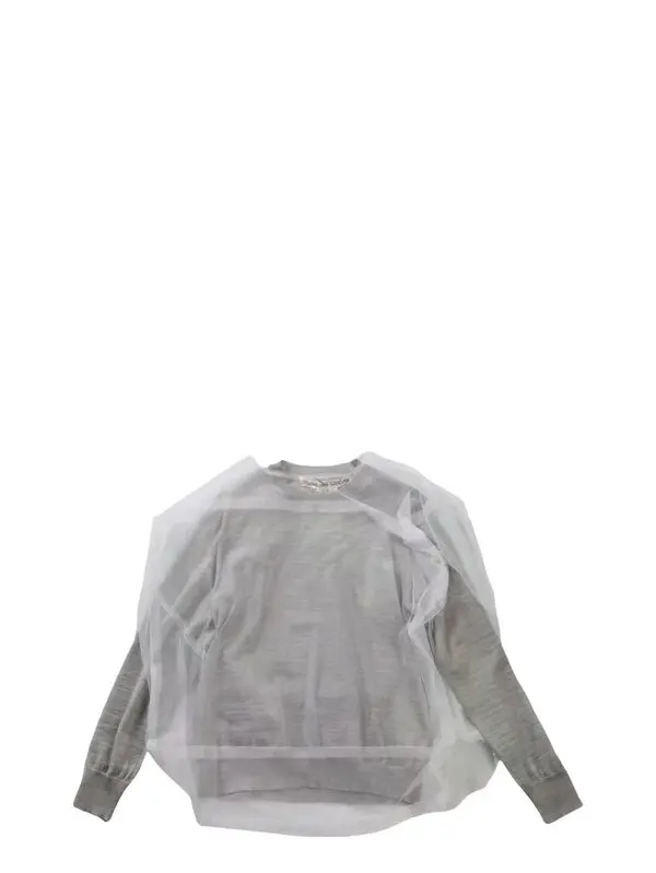 Comme Des Garçons Layered Sweatshirt - Grey