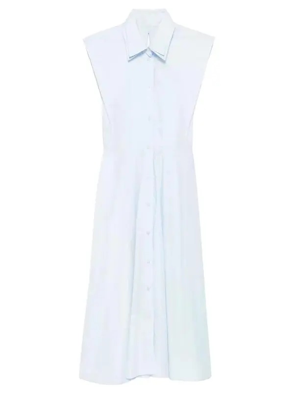 Viktor & Rolf Multi-layers Midi Shirt Dress - Blue