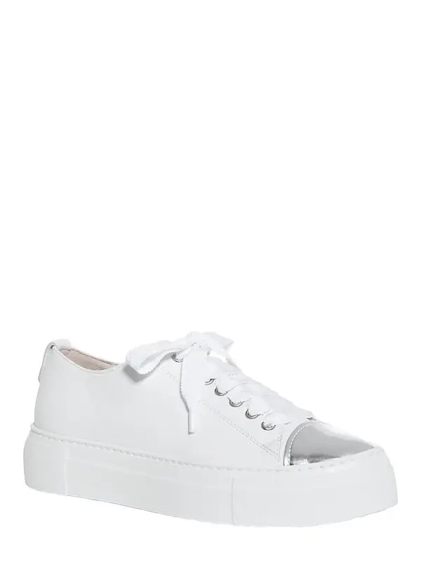Agl Mollie Platform Sneakers - Silver/white