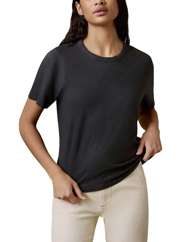 Faherty Brand Essential Tee - Washed Black