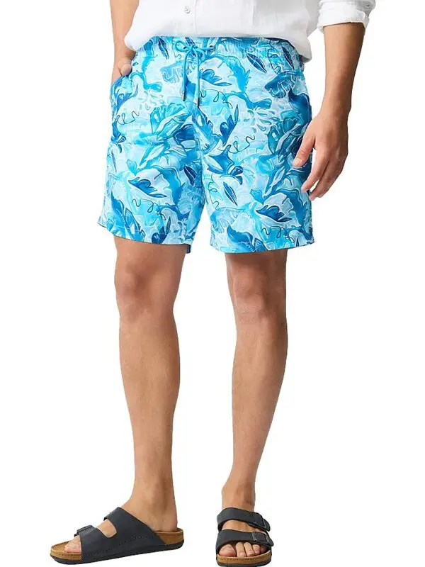 Rodd & Gunn Mt Wellington 6.3 Swim Trunks - Marine