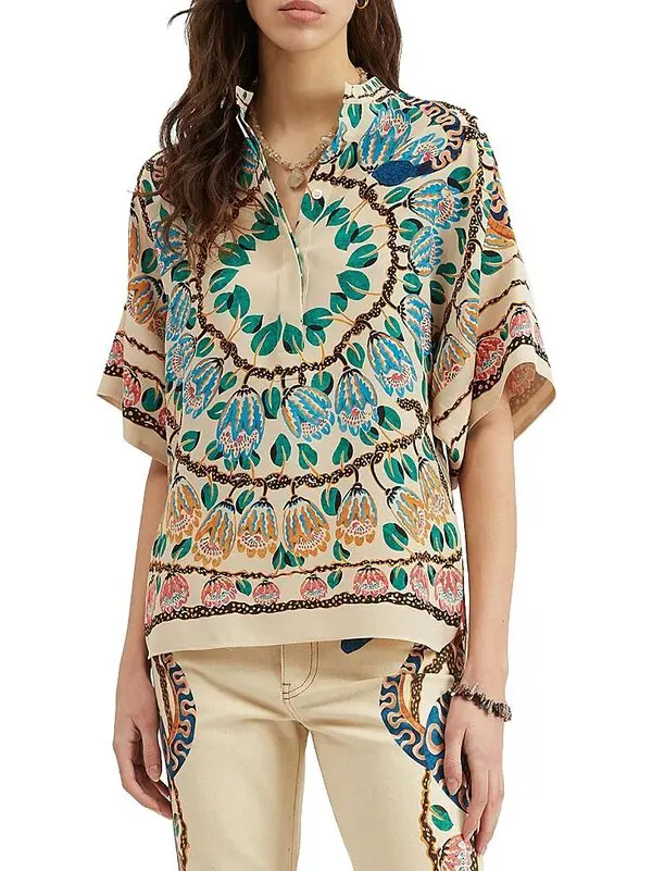 La DoubleJ Estelle Blouse - Eve Ecru