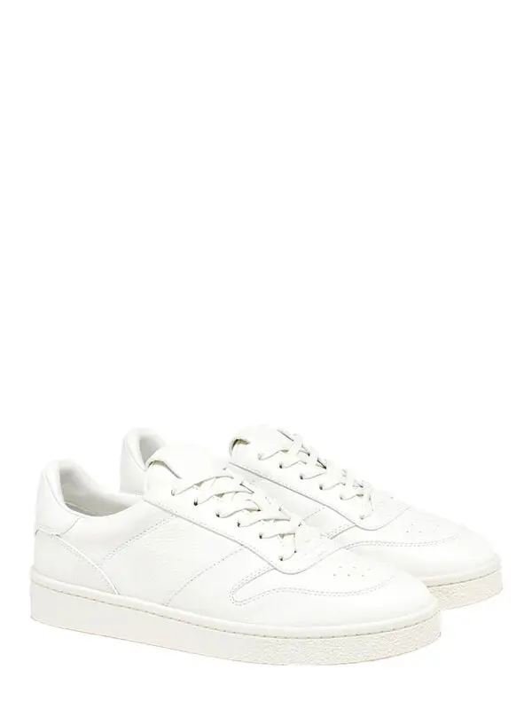 GIANVITO ROSSI Slam Sneakers - White Calf Leather