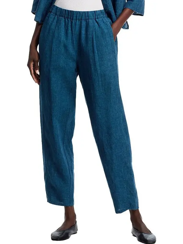 Eileen Fisher Ankle Lantern Pants - Harbor