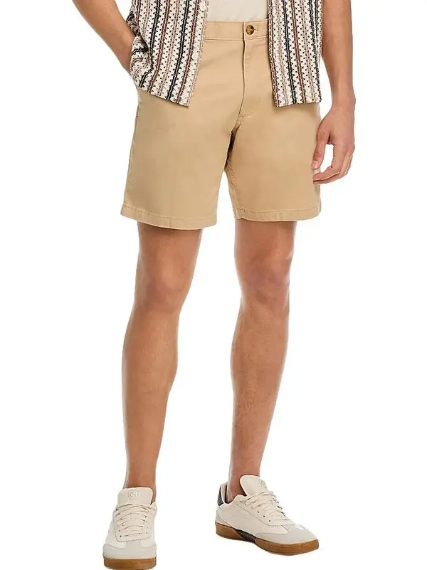 Michael Kors Stretch 8" Shorts - Khaki